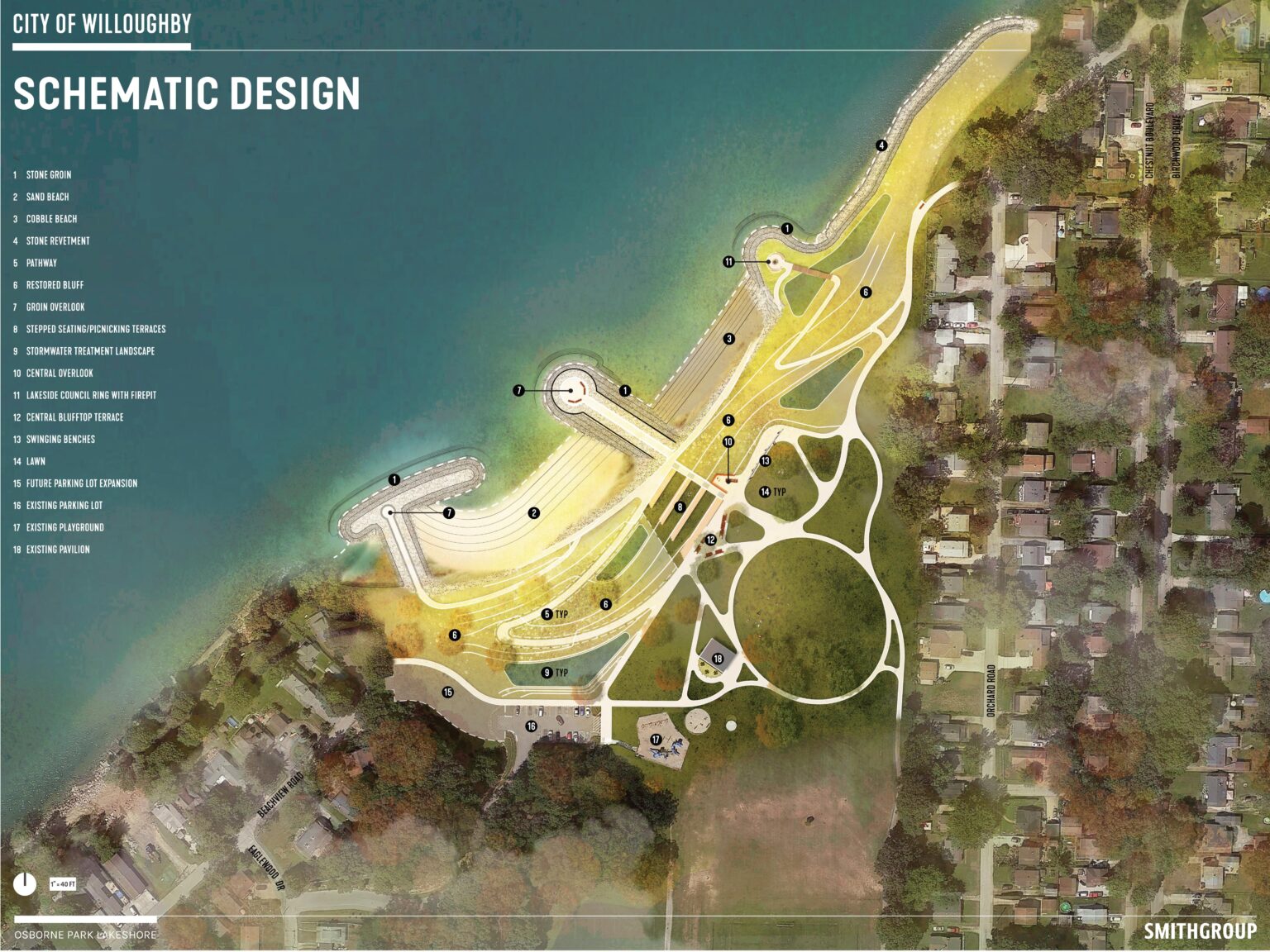 Osborne Park Shoreline Protection Project - City of Willoughby, Ohio